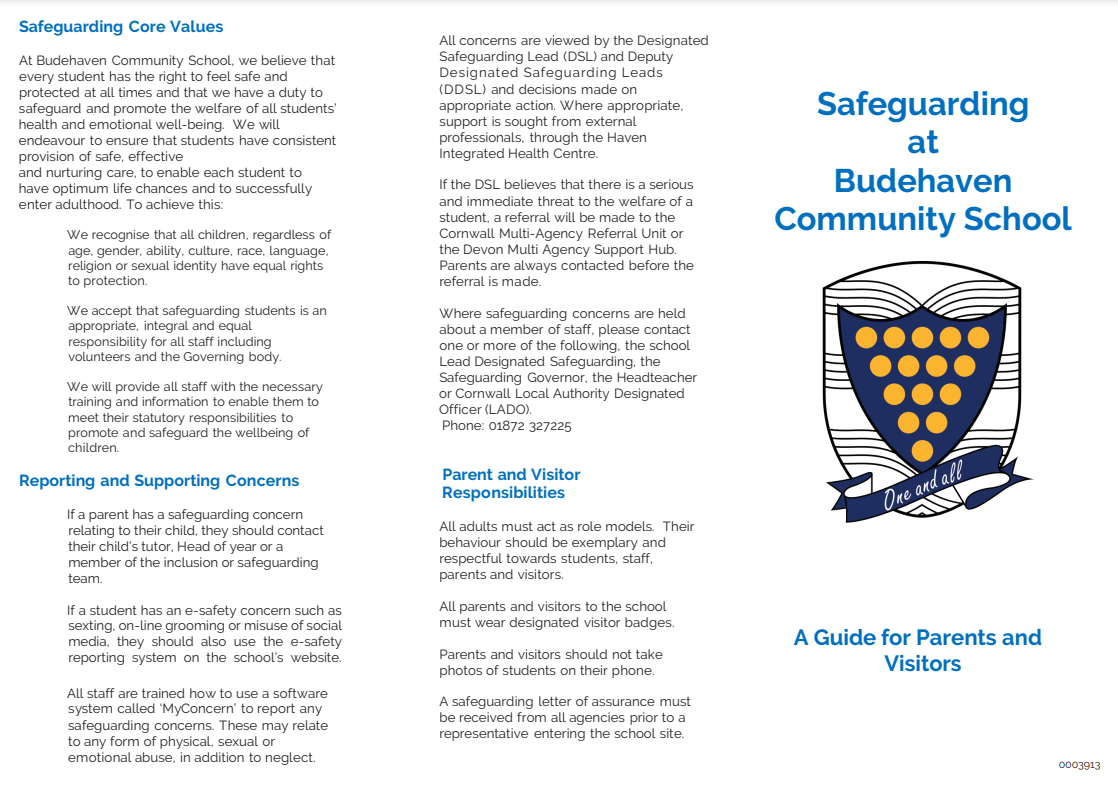 Budehaven Community School - Safeguarding