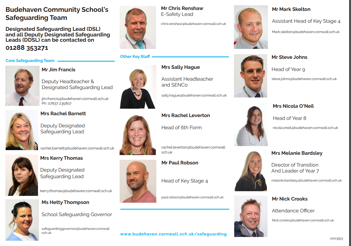 Budehaven Community School - Safeguarding